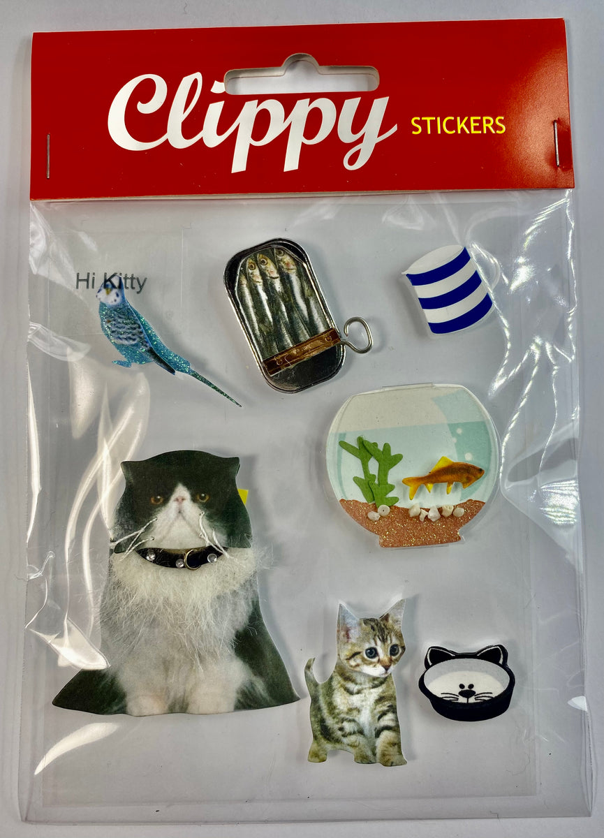 Hi Kitty Clippy Sticker – Clippy London