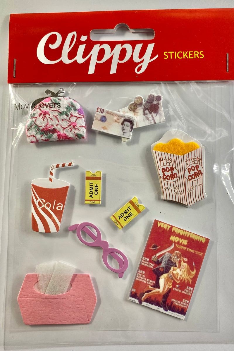 Movie Lovers. Clippy Stickers – Clippy London